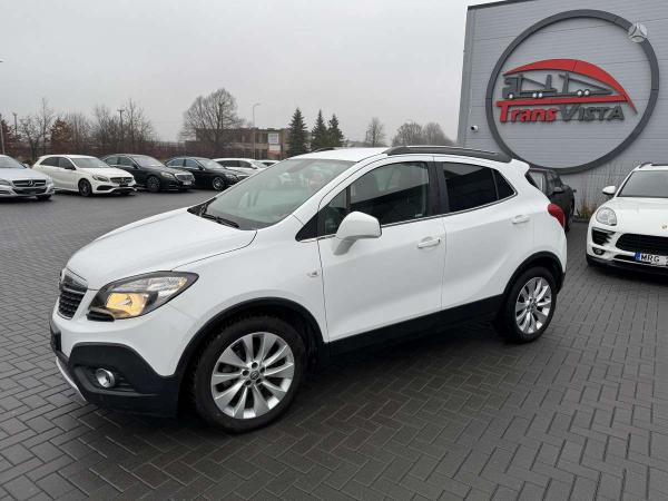 White Opel Mokka 2016 in Telschi, with an engine capacity of 1.69 L and mileage of 173 thousand km for 5999 €, photo 3 on AUTOMOTO.COM.LV