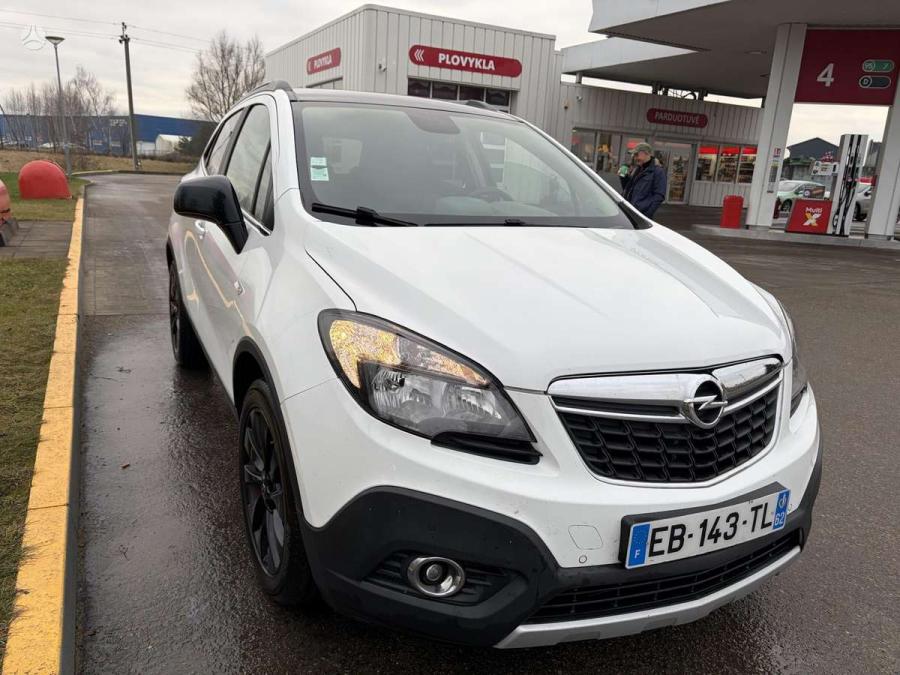 Balts Opel Mokka 2016 Tauragė, ar dzinēja tilpumu 1.60 L un nobraukumu 215 tūkst. km par 6900 €, foto 2 vietnē AUTOMOTO.COM.LV
