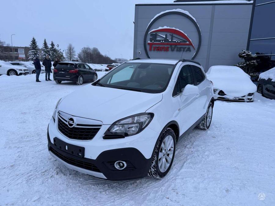 White Opel Mokka 2016 in Telschi, with an engine capacity of 1.69 L and mileage of 173 thousand km for 6500 €, photo 1 on AUTOMOTO.COM.LV