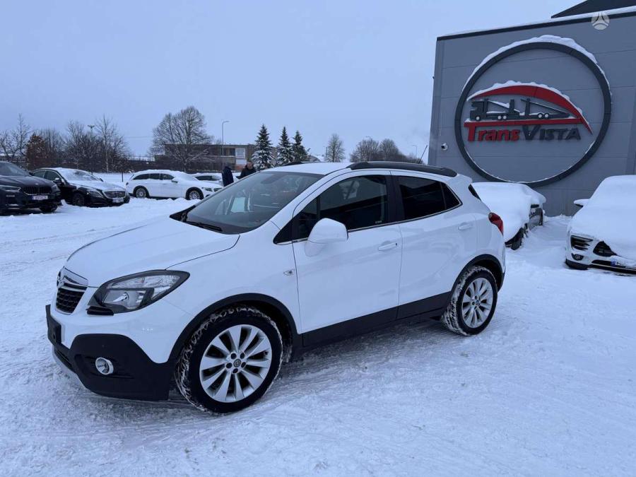 White Opel Mokka 2016 in Telschi, with an engine capacity of 1.69 L and mileage of 173 thousand km for 6500 €, photo 2 on AUTOMOTO.COM.LV
