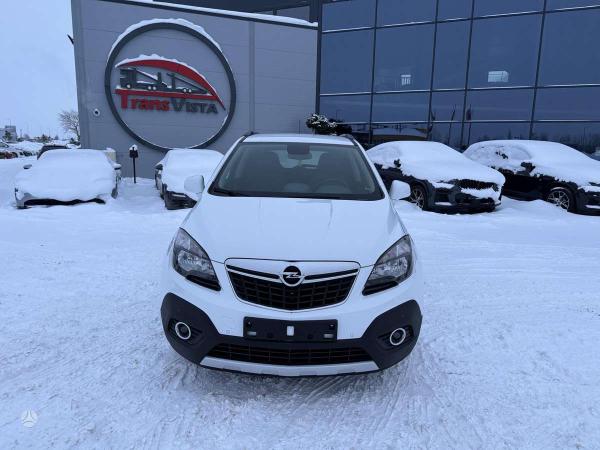 White Opel Mokka 2016 in Telschi, with an engine capacity of 1.69 L and mileage of 173 thousand km for 6500 €, photo 10 on AUTOMOTO.COM.LV