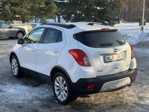 White Opel Mokka 2016 in Klaipeda, with an engine capacity of 1.60 L and mileage of 203 thousand km for 7500 €, photo 7 on AUTOMOTO.COM.LV