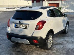 White Opel Mokka 2016 in Klaipeda, with an engine capacity of 1.60 L and mileage of 203 thousand km for 7500 €, photo 10 on AUTOMOTO.COM.LV