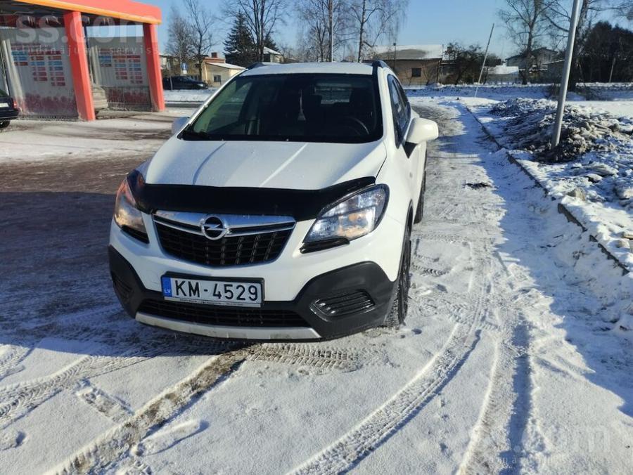 Balts Opel Mokka 2016 Rīga, ar dzinēja tilpumu 1.60 L un nobraukumu 118 tūkst. km par 7000 €, foto 1 vietnē AUTOMOTO.COM.LV