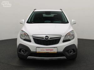 White Opel Mokka 2016 in Vilnius, with an engine capacity of 1.40 L and mileage of 88 thousand km for 10199 €, photo 4 on AUTOMOTO.COM.LV