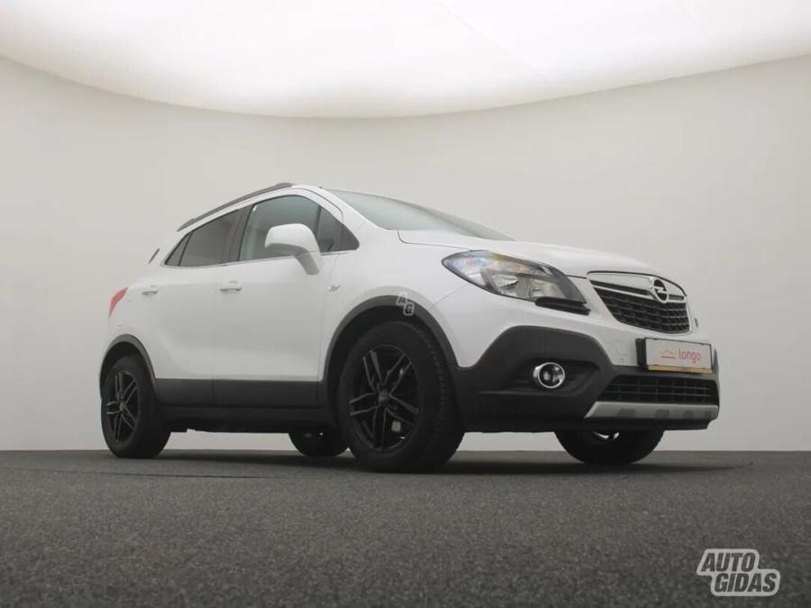 White Opel Mokka 2016 in Vilnius, with an engine capacity of 1.40 L and mileage of 88 thousand km for 10199 €, photo 12 on AUTOMOTO.COM.LV