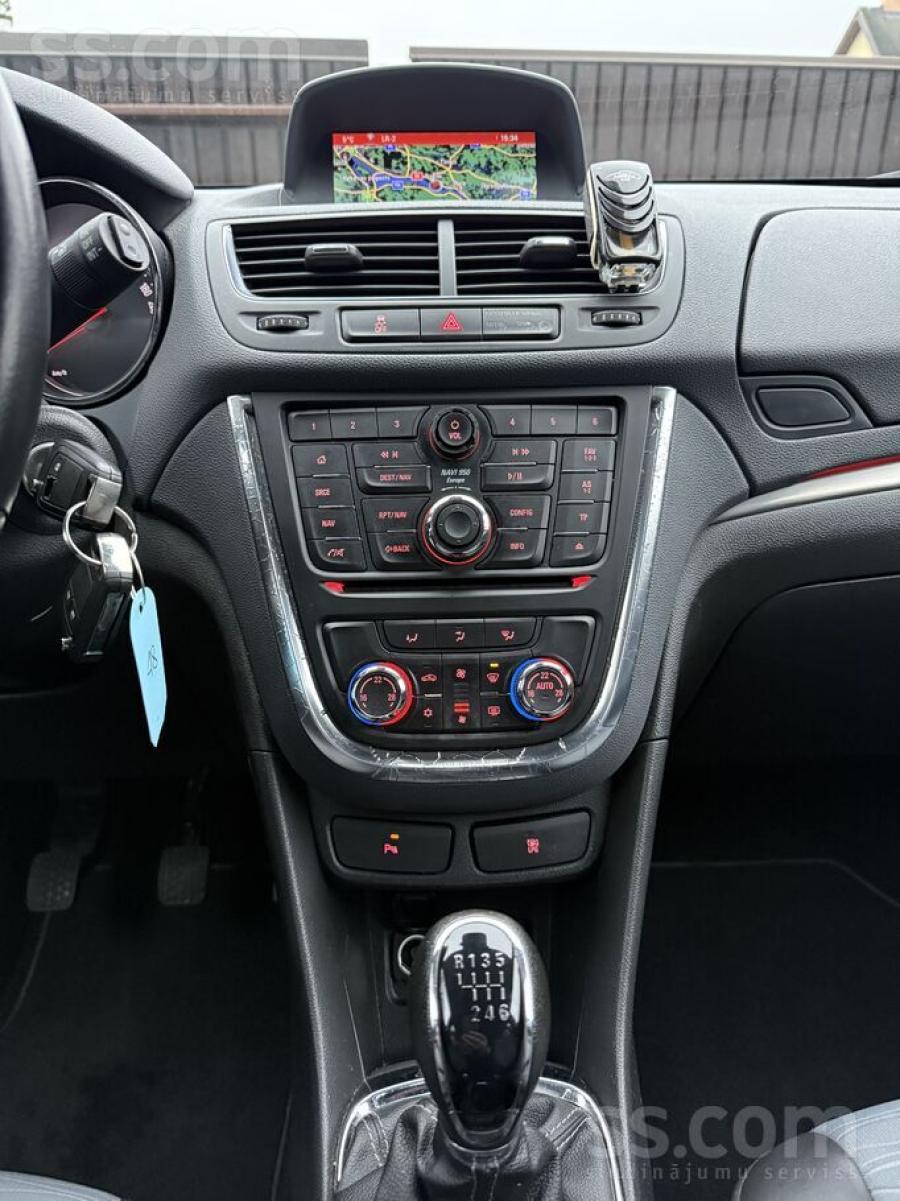 Balts Opel Mokka 2016 Ogre, ar dzinēja tilpumu 1.40 L un nobraukumu 179 tūkst. km par 8250 €, foto 14 vietnē AUTOMOTO.COM.LV