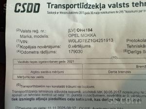 Balts Opel Mokka 2016 Ogre, ar dzinēja tilpumu 1.40 L un nobraukumu 179 tūkst. km par 8250 €, foto 32 vietnē AUTOMOTO.COM.LV
