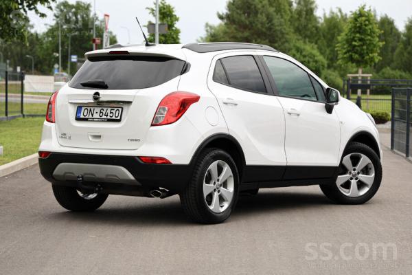 Balts Opel Mokka 2016 Jelgava, ar dzinēja tilpumu 1.40 L un nobraukumu 0 tūkst. km par 8990 €, foto 4 vietnē AUTOMOTO.COM.LV