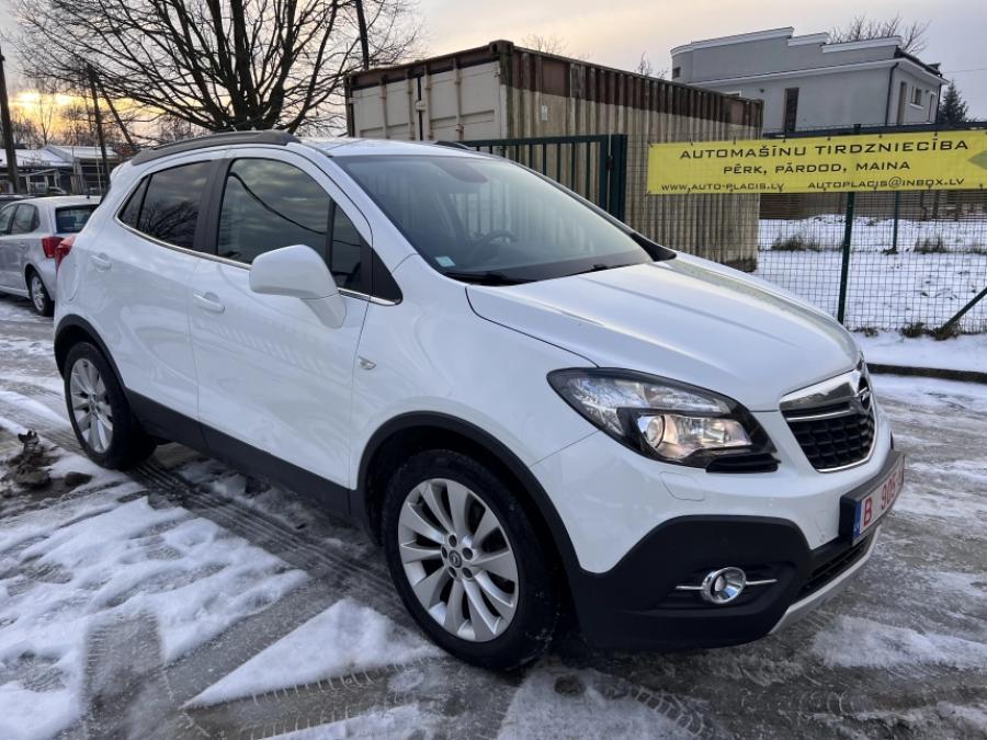 Balts Opel Mokka 2016 Rīga, ar dzinēja tilpumu 1.60 L un nobraukumu 228 tūkst. km par 8550 €, foto 4 vietnē AUTOMOTO.COM.LV