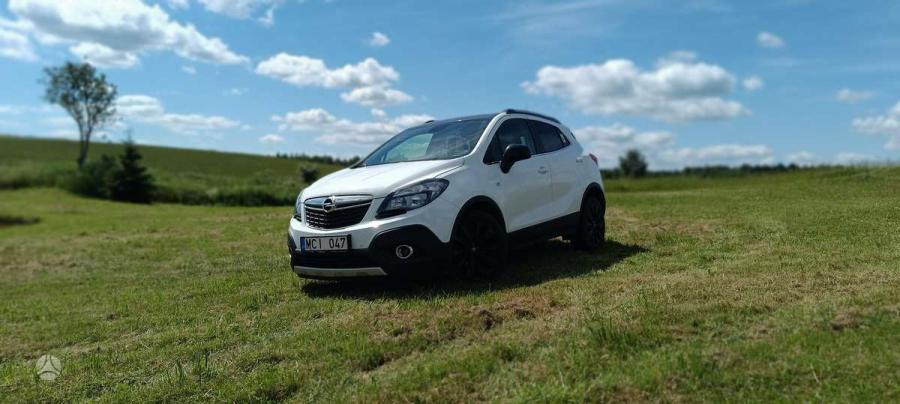 Белый Опель Mokka 2016 в Вильнюс, объемом двигателя 1.60 л и пробегом 244 тыс. км за 6700 €, фото 4 на AUTOMOTO.COM.LV
