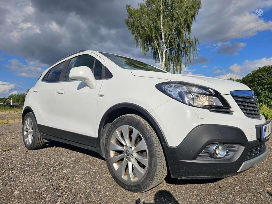 Белый Опель Mokka 2016 в Каунас, объемом двигателя 1.60 л и пробегом 153 тыс. км за 7650 €, фото 14 на AUTOMOTO.COM.LV