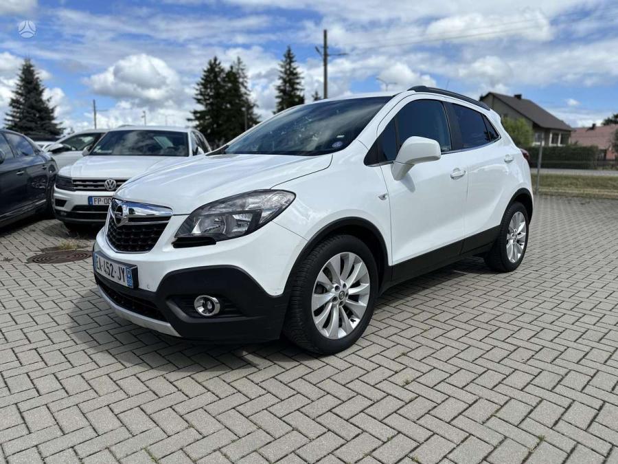 Balts Opel Mokka 2016 Tauragė, ar dzinēja tilpumu 1.36 L un nobraukumu 165 tūkst. km par 6800 €, foto 1 vietnē AUTOMOTO.COM.LV