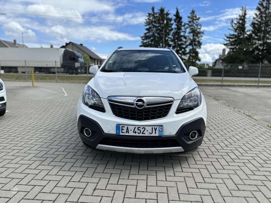Balts Opel Mokka 2016 Tauragė, ar dzinēja tilpumu 1.36 L un nobraukumu 165 tūkst. km par 6800 €, foto 3 vietnē AUTOMOTO.COM.LV