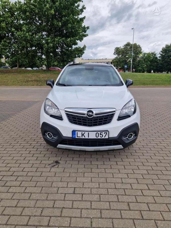 Balts Opel Mokka 2016 Jonava, ar dzinēja tilpumu 1.60 L un nobraukumu 207 tūkst. km par 7299 €, foto 1 vietnē AUTOMOTO.COM.LV