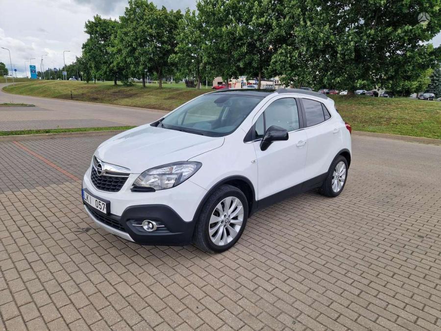 Balts Opel Mokka 2016 Jonava, ar dzinēja tilpumu 1.60 L un nobraukumu 207 tūkst. km par 7299 €, foto 4 vietnē AUTOMOTO.COM.LV