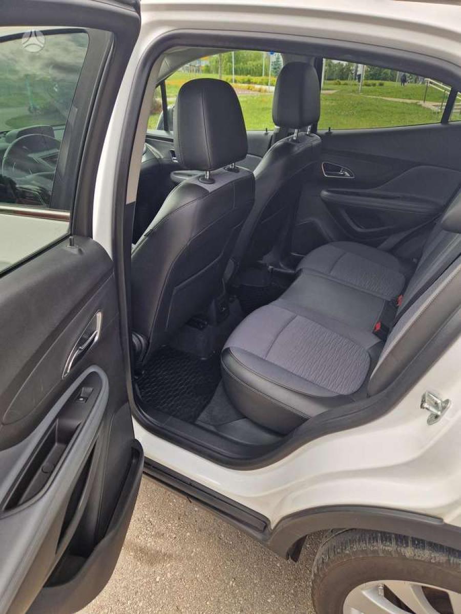 Balts Opel Mokka 2016 Jonava, ar dzinēja tilpumu 1.60 L un nobraukumu 207 tūkst. km par 7299 €, foto 14 vietnē AUTOMOTO.COM.LV