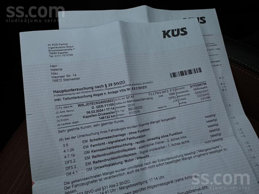 White Opel Mokka 2016 in Jurmala, with an engine capacity of 1.60 L and mileage of 172 thousand km for 7750 €, photo 28 on AUTOMOTO.COM.LV