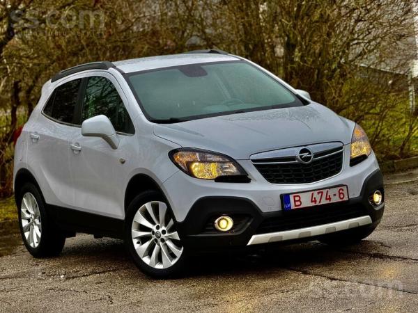 White Opel Mokka 2017 in Riga, with an engine capacity of 1.40 L and mileage of 0 thousand km for 7590 €, photo 2 on AUTOMOTO.COM.LV