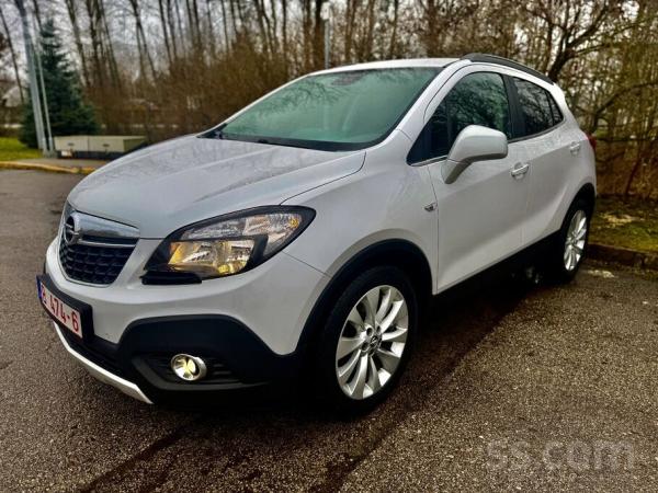 White Opel Mokka 2017 in Riga, with an engine capacity of 1.40 L and mileage of 0 thousand km for 7590 €, photo 7 on AUTOMOTO.COM.LV