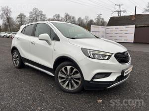 White Opel Mokka 2017 in Riga, with an engine capacity of 1.60 L and mileage of 141 thousand km for 9950 €, photo 3 on AUTOMOTO.COM.LV