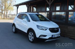 White Opel Mokka 2017 in Riga, with an engine capacity of 1.60 L and mileage of 0 thousand km for 8450 €, photo  on AUTOMOTO.COM.LV