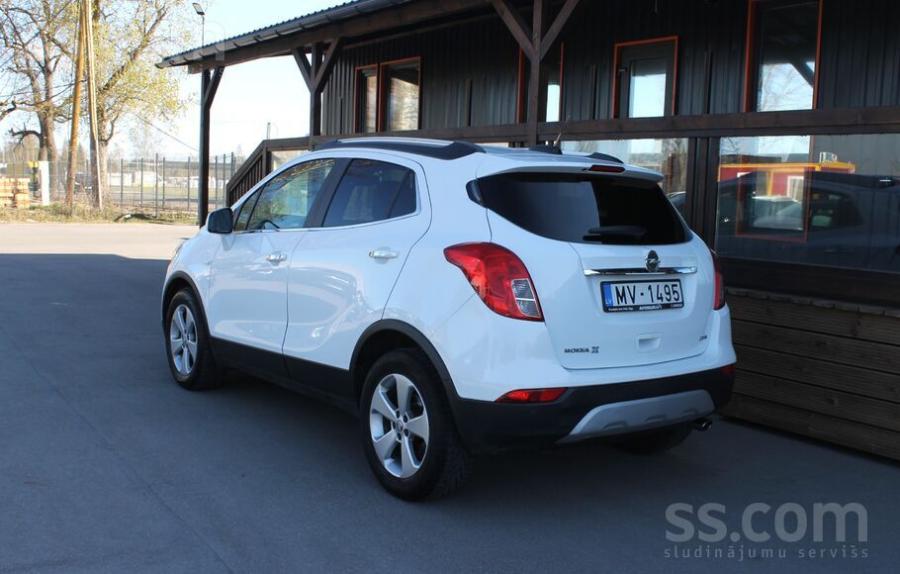 White Opel Mokka 2017 in Riga, with an engine capacity of 1.60 L and mileage of 0 thousand km for 8450 €, photo 6 on AUTOMOTO.COM.LV