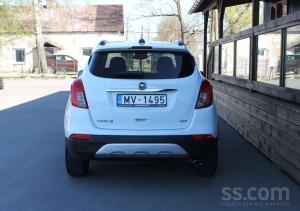 White Opel Mokka 2017 in Riga, with an engine capacity of 1.60 L and mileage of 0 thousand km for 8450 €, photo 7 on AUTOMOTO.COM.LV