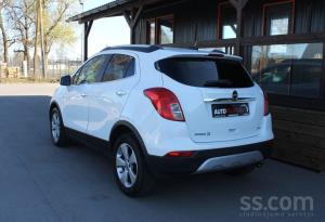 White Opel Mokka 2017 in Riga, with an engine capacity of 1.60 L and mileage of 0 thousand km for 8450 €, photo 8 on AUTOMOTO.COM.LV