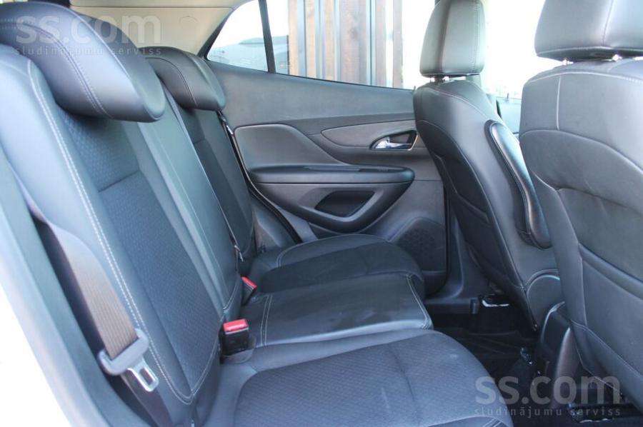White Opel Mokka 2017 in Riga, with an engine capacity of 1.60 L and mileage of 0 thousand km for 8450 €, photo 11 on AUTOMOTO.COM.LV