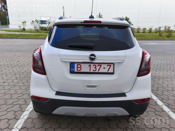 White Opel Mokka 2017 in Riga, with an engine capacity of 1.40 L and mileage of 0 thousand km for 9990 €, photo 6 on AUTOMOTO.COM.LV