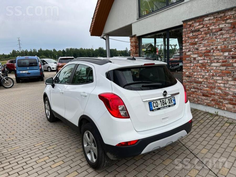 Balts Opel Mokka 2017 Talsi, ar dzinēja tilpumu 1.60 L un nobraukumu 118 tūkst. km par 13970 €, foto 6 vietnē AUTOMOTO.COM.LV