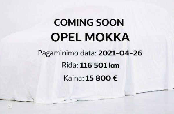 Balts Opel Mokka 2021 Kauņa, ar dzinēja tilpumu 1.20 L un nobraukumu 117 tūkst. km par 15800 €, foto 1 vietnē AUTOMOTO.COM.LV