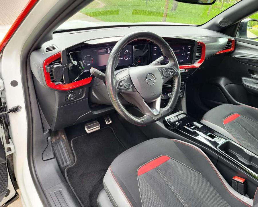Белый Опель Mokka 2021 в Шяуляй, объемом двигателя 1.20 л и пробегом 187 тыс. км за 14900 €, фото 9 на AUTOMOTO.COM.LV