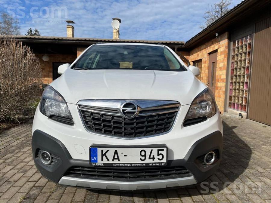 Balts Opel Mokka 2015 Rīga, ar dzinēja tilpumu 1.70 L un nobraukumu 205 tūkst. km par 6500 €, foto 3 vietnē AUTOMOTO.COM.LV