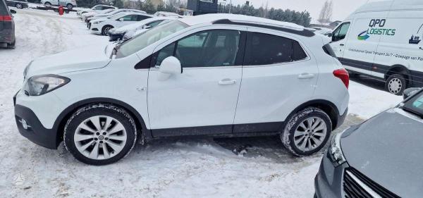 Balts Opel Mokka 2016 Tauragė, ar dzinēja tilpumu 1.60 L un nobraukumu 183 tūkst. km par 6400 €, foto 4 vietnē AUTOMOTO.COM.LV