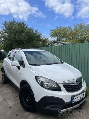 Balts Opel Mokka 2016 Rīga, ar dzinēja tilpumu 1.60 L un nobraukumu 245 tūkst. km par 5500 €, foto  vietnē AUTOMOTO.COM.LV