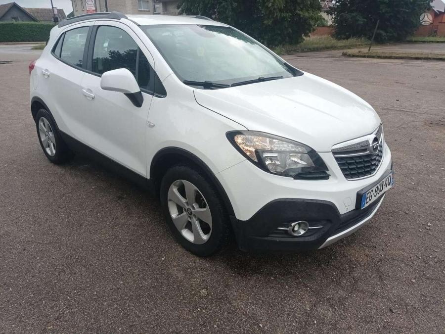 Balts Opel Mokka 2016 Tauragė, ar dzinēja tilpumu 1.60 L un nobraukumu 164 tūkst. km par 5200 €, foto 1 vietnē AUTOMOTO.COM.LV