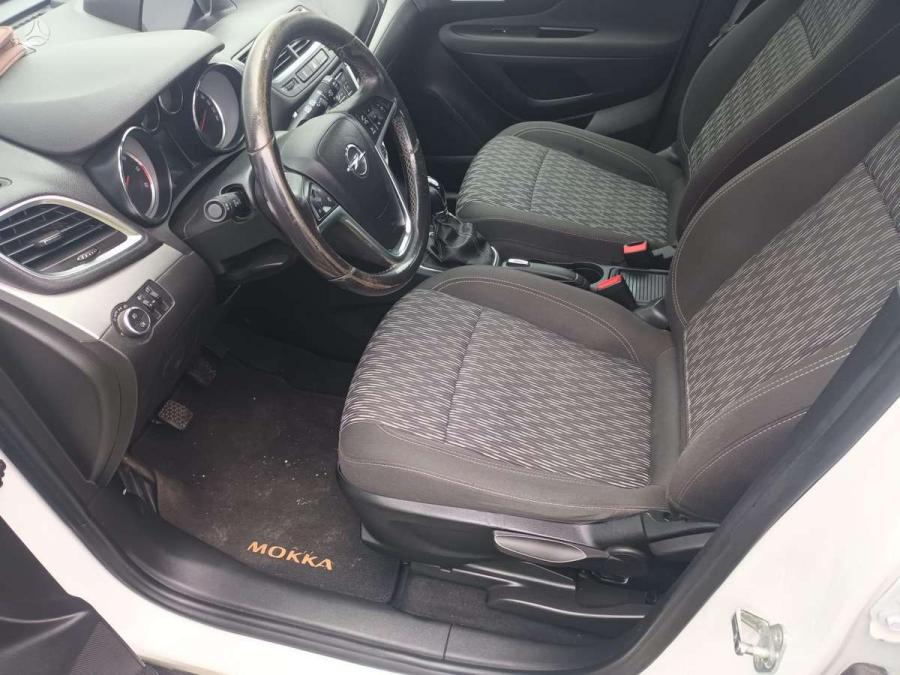 Balts Opel Mokka 2016 Tauragė, ar dzinēja tilpumu 1.60 L un nobraukumu 164 tūkst. km par 5200 €, foto 12 vietnē AUTOMOTO.COM.LV