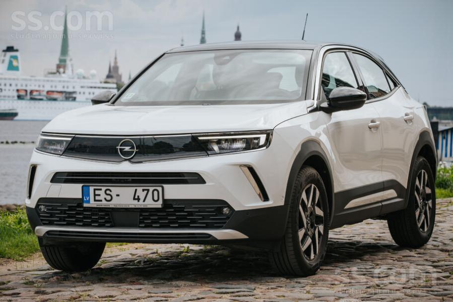 Белый Опель Mokka 2022 в Рига, объемом двигателя 1.20 л и пробегом 12 тыс. км за 18999 €, фото 8 на AUTOMOTO.COM.LV