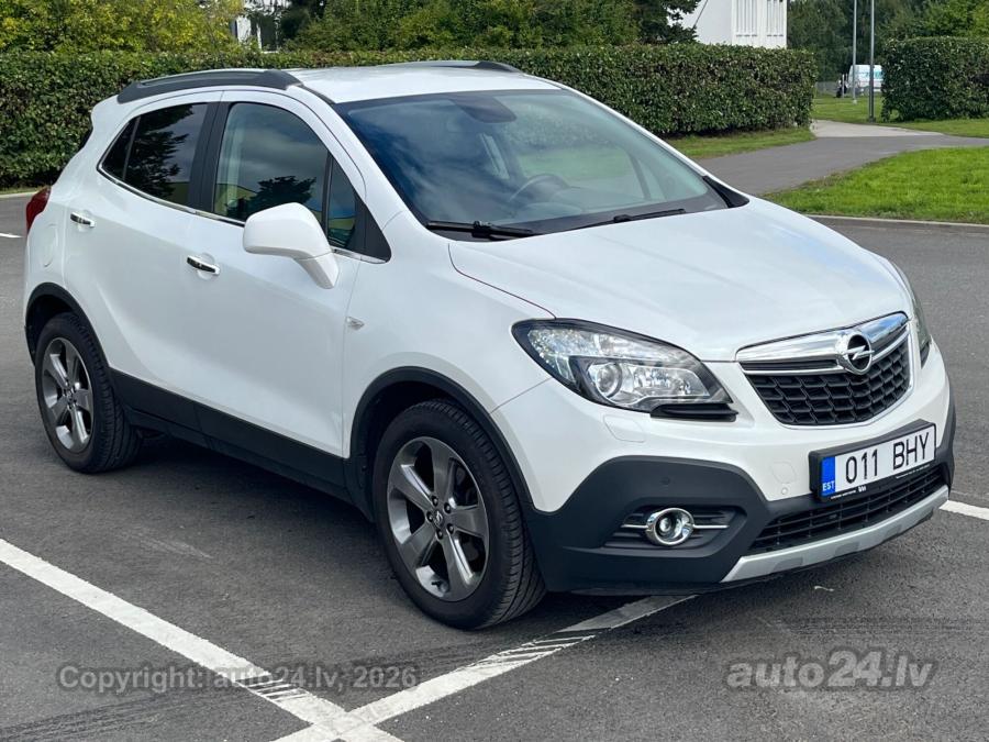 White Opel Mokka 2013 in Tartu, with an engine capacity of 1.40 L and mileage of 264 thousand km for 4999 €, photo 3 on AUTOMOTO.COM.LV