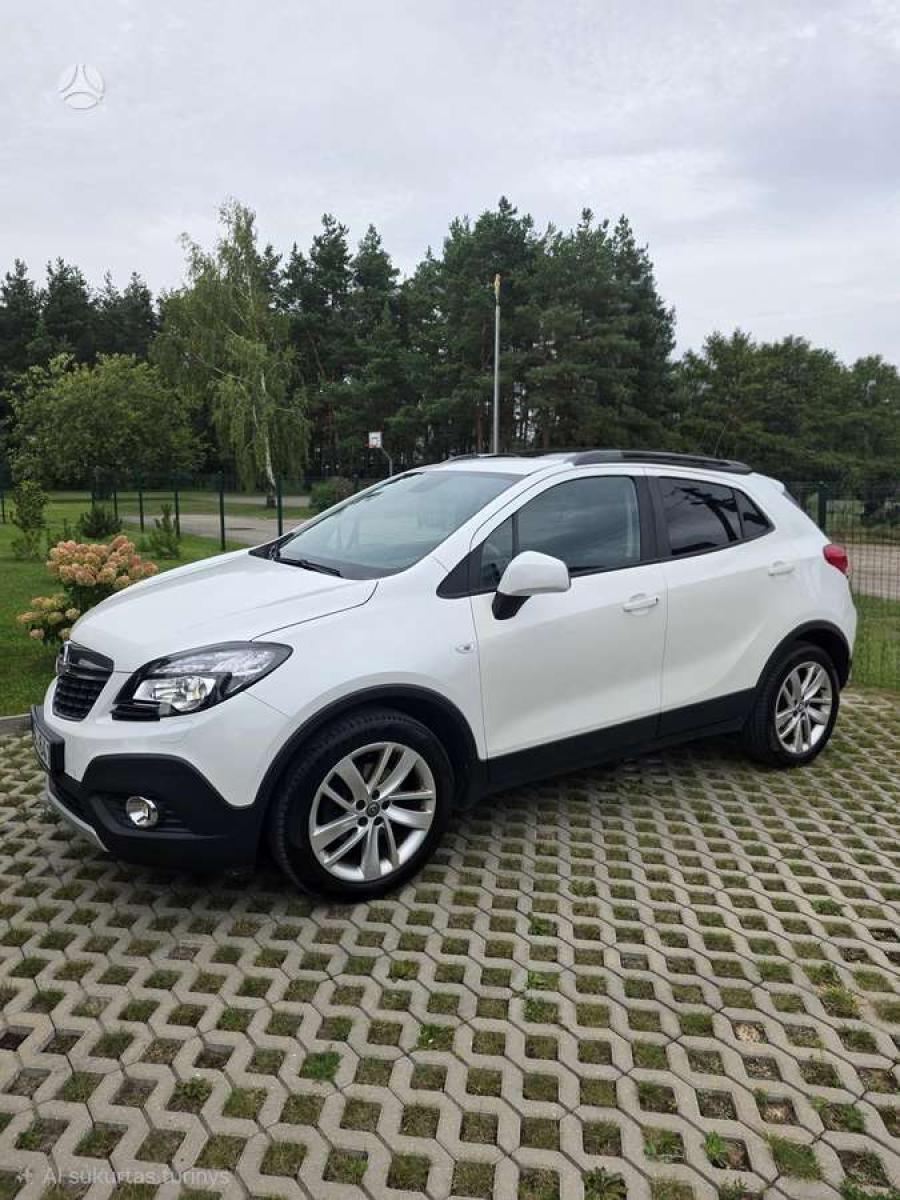 Balts Opel Mokka 2016 Ukmergė, ar dzinēja tilpumu 1.60 L un nobraukumu 161 tūkst. km par 12000 €, foto 1 vietnē AUTOMOTO.COM.LV