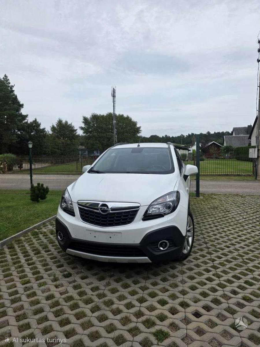 Balts Opel Mokka 2016 Ukmergė, ar dzinēja tilpumu 1.60 L un nobraukumu 161 tūkst. km par 12000 €, foto 8 vietnē AUTOMOTO.COM.LV