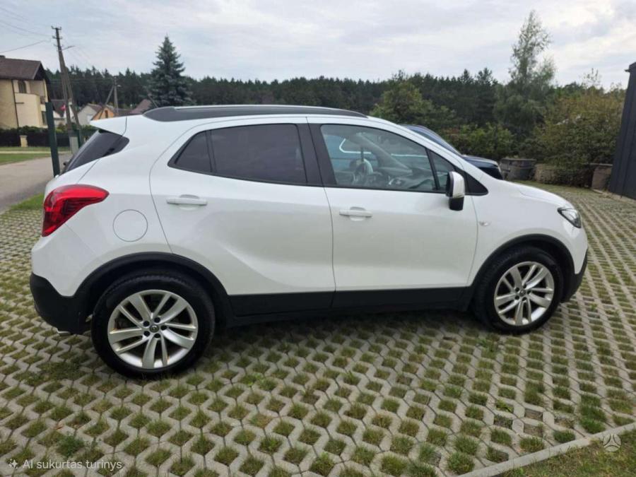 Balts Opel Mokka 2016 Ukmergė, ar dzinēja tilpumu 1.60 L un nobraukumu 161 tūkst. km par 12000 €, foto 12 vietnē AUTOMOTO.COM.LV