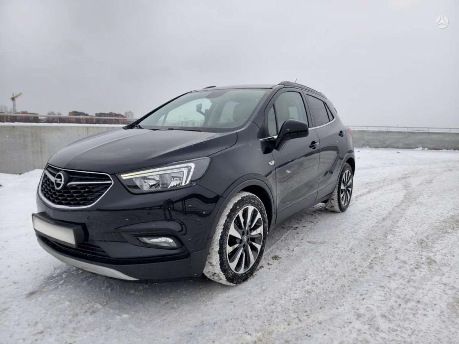 Black Opel Mokka X 2016 in Vilnius, with an engine capacity of 1.40 L and mileage of 221 thousand km for 8700 €, photo 3 on AUTOMOTO.COM.LV