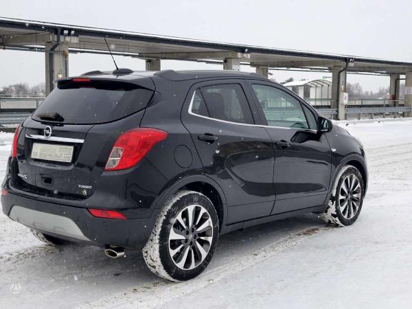 Melns Opel Mokka X 2016 Viļņa, ar dzinēja tilpumu 1.40 L un nobraukumu 221 tūkst. km par 8700 €, foto 4 vietnē AUTOMOTO.COM.LV