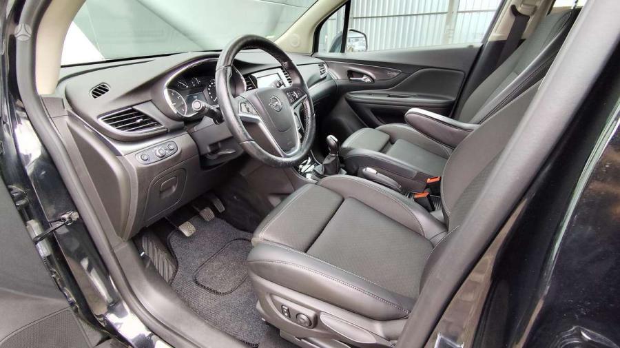 Melns Opel Mokka X 2016 Kauņa, ar dzinēja tilpumu 1.40 L un nobraukumu 172 tūkst. km par 9450 €, foto 16 vietnē AUTOMOTO.COM.LV