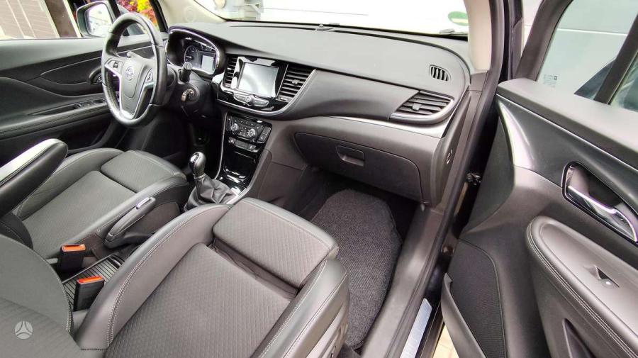 Melns Opel Mokka X 2016 Kauņa, ar dzinēja tilpumu 1.40 L un nobraukumu 172 tūkst. km par 9450 €, foto 18 vietnē AUTOMOTO.COM.LV