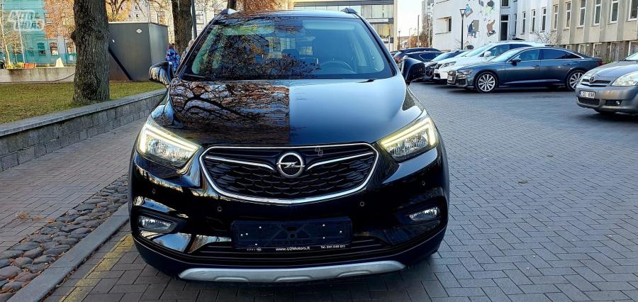 Melns Opel Mokka X 2017 Šauļi, ar dzinēja tilpumu 1.40 L un nobraukumu 180 tūkst. km par 9950 €, foto 6 vietnē AUTOMOTO.COM.LV