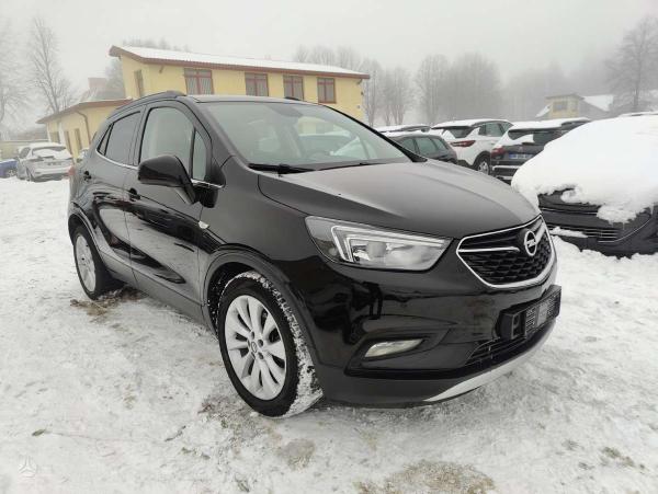 Black Opel Mokka X 2017 in Taurage, with an engine capacity of 1.60 L and mileage of 175 thousand km for 7650 €, photo 1 on AUTOMOTO.COM.LV